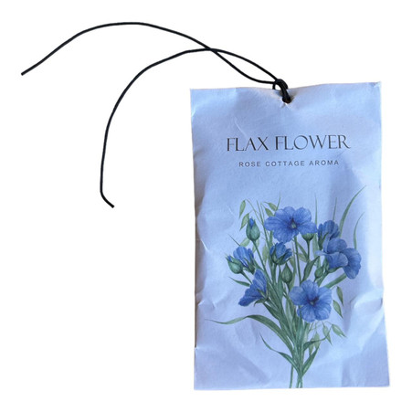 XB111H Small Set12 Fragrance Sachets - Flax Flower - Bali Trading Wholesale