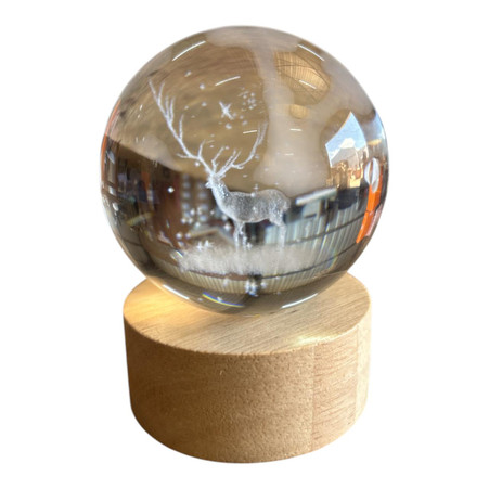 NDY80A Light Up Glass Ball