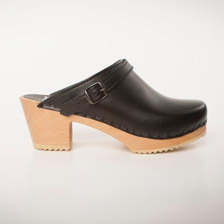 Sling Strap Clogs - Swedish - Low Heel