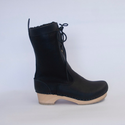 Clog Boots | Shearling Boots