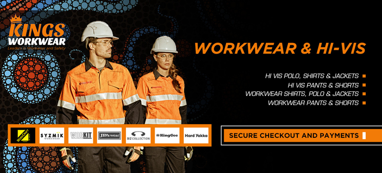 Buy Workwear Clothes and Safety Items Online Australia - Kingsworkwear
