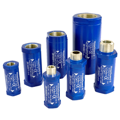 HoseGuard® 1/2" NPT, M/F, Std Flow Air Fuse | EPS Group