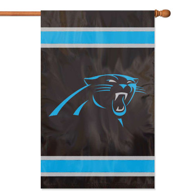 Carolina Panthers Applique Banner Flag | Sports Fans Merchandise