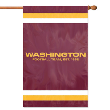 Washington Commanders Applique Banner Flag | Sports Fans Merchandise