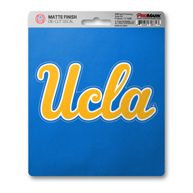 University of California - Los Angeles (UCLA) Matte Decal 5 x 6.25 ...