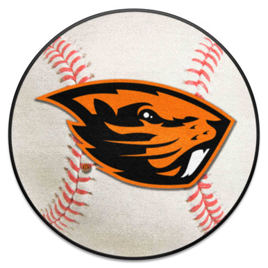 Oregon State Beavers Baseball Rug - 27in. Diameter | Sports Fans ...