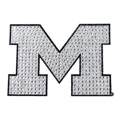 University of Michigan Bling Decal 7" x 11" - "Block M" Logo | Sports ...