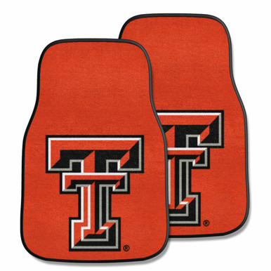 Texas Tech University - Texas Tech Red Raiders 2-pc Vinyl Car Mat Set ...