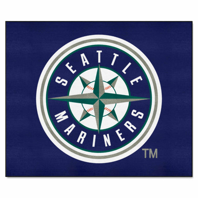 Seattle Mariners Tailgater Rug - 5ft. x 6ft. Circular Mariners Primary ...