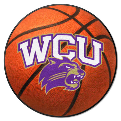 Western Carolina Catamounts Basketball Rug - 27in. Diameter | Sports ...