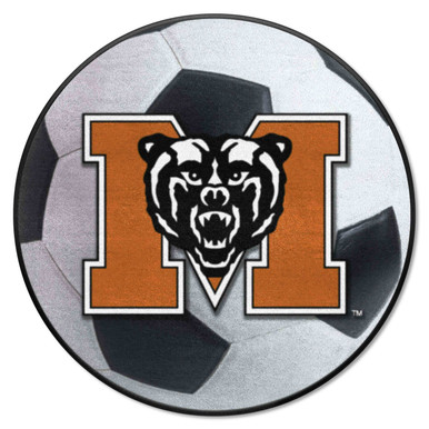 Mercer Bears Soccer Ball Rug - 27in. Diameter | Sports Fans Merchandise