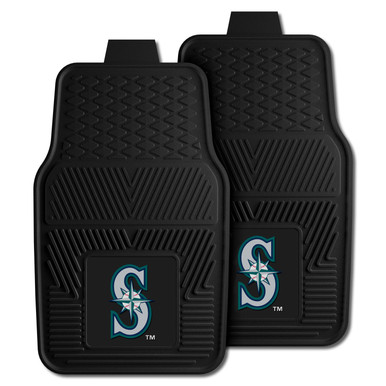 MLB - Seattle Mariners 2-pc Vinyl Car Mat Set 17"x27" | Sports Fans ...