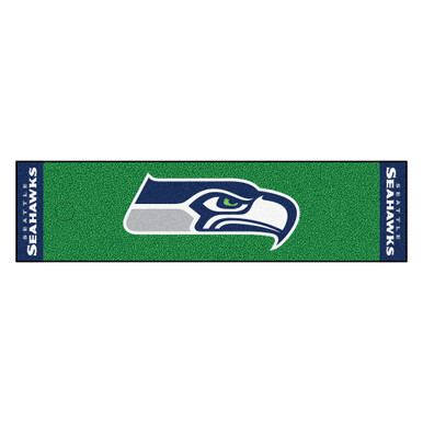 Seattle Seahawks Putting Green Mat - 1.5ft. x 6ft. | Sports Fans ...