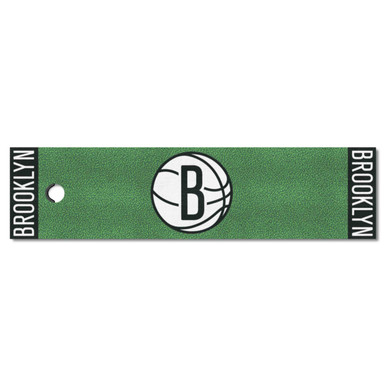 NBA - Brooklyn Nets Putting Green Mat 18"x72" | Sports Fans Merchandise