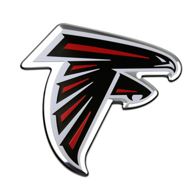 Atlanta Falcons Heavy Duty Aluminum Embossed Color Emblem Falcon ...