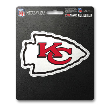 Kansas City Chiefs Matte Decal KC Arrow Primary Logo Red | Sports Fans ...