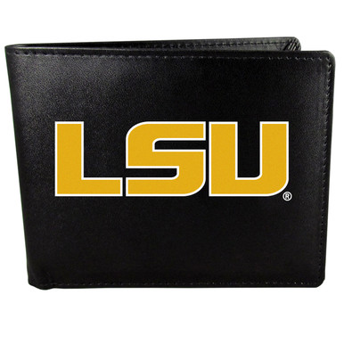 LSU Tigers Bi-fold Wallet Large Logo | Sports Fans Merchandise