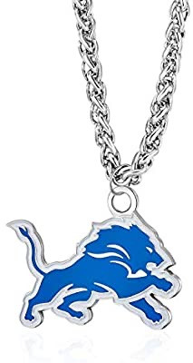 Detroit Lions Large Primary Logo Chain | Sports Fans Merchandise