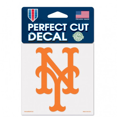 New York Mets Decal 4x4 Perfect Cut Color | Sports Fans Merchandise