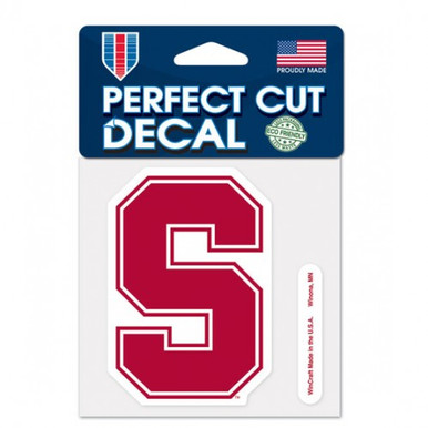 Stanford Cardinal Decal 4x4 Perfect Cut Color | Sports Fans Merchandise