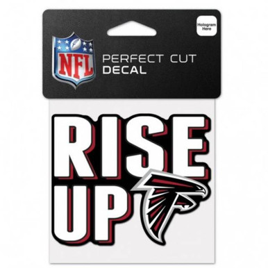 Atlanta Falcons Decal 4x4 Perfect Cut Color Slogan | Sports Fans ...