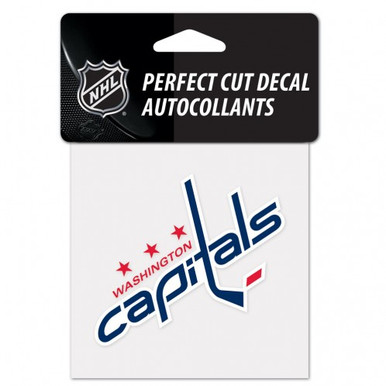 Washington Capitals Decal 4x4 Perfect Cut Color | Sports Fans Merchandise