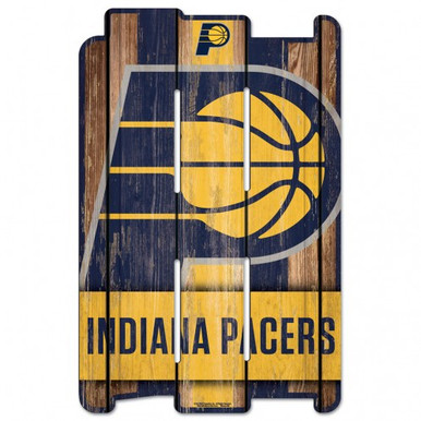 Indiana Pacers Sign 11x17 Wood Fence Style | Sports Fans Merchandise