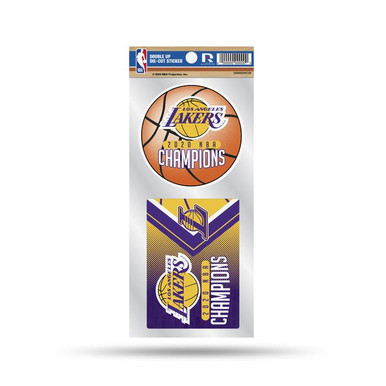 Lakers 2020 NBA Finals Bound Double Up Decal | Sports Fans Merchandise
