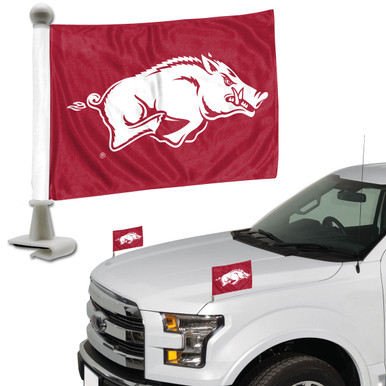 Arkansas Razorbacks Ambassador Flags "Razorback" Primary Logo 4 in. x 6 ...