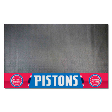 Detroit Pistons Pistons Vinyl Grill Mat - 26in. x 42in. Basketball with ...