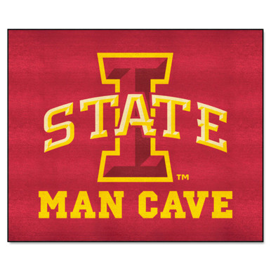 Iowa State Cyclones Man Cave Tailgater Rug - 5ft. x 6ft. | Sports Fans ...