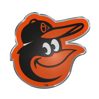 Baltimore Orioles Heavy Duty Aluminum Embossed Color Emblem | Sports ...
