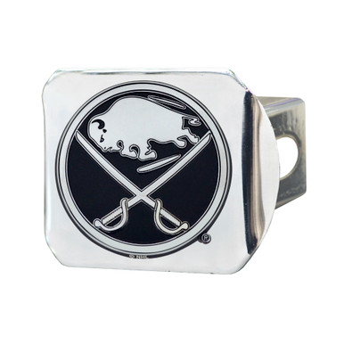 NHL - Buffalo Sabres Hitch Cover - Chrome on Chrome 3.4"x4" | Sports ...
