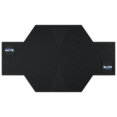 Seattle Seahawks Motorcycle Mat Seahawk Primary Logo Black | Sports ...
