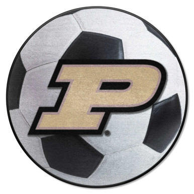 Purdue Boilermakers Soccer Ball Rug - 27in. Diameter | Sports Fans ...
