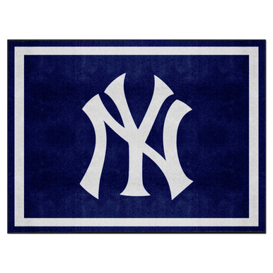 New York Yankees 8ft. x 10 ft. Plush Area Rug | Sports Fans Merchandise