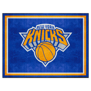 New York Knicks 8ft. x 10 ft. Plush Area Rug Knicks Primary Logo ...