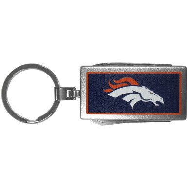 Denver Broncos Multi-tool Key Chain, Logo | Sports Fans Merchandise