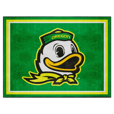 Oregon Ducks 8ft. x 10 ft. Plush Area Rug | Sports Fans Merchandise