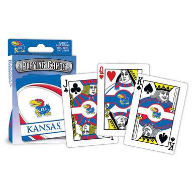 Kansas Jayhawks Playing Cards Logo | Sports Fans Merchandise