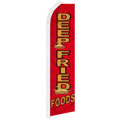 Deep Fried Foods Super Flag | Sports Fans Merchandise