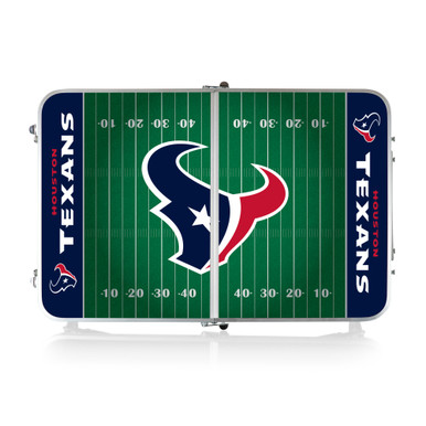 Houston Texans Concert Table Mini Portable Table, (Charcoal Wood Grain ...