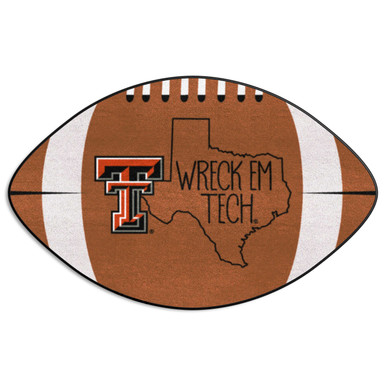 Texas Tech Red Raiders Southern Style Football Rug - 20.5in. x 32.5in ...