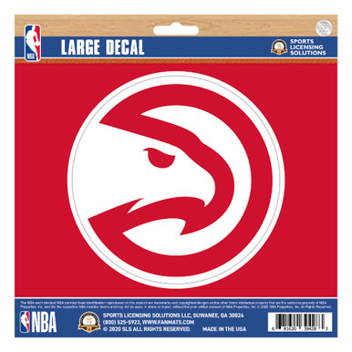Atlanta Hawks Large Decal Sticker Circle Hawk Head Primary Logo ...