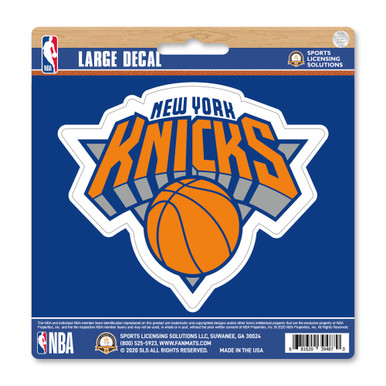 New York Knicks Large Decal Sticker Knicks Primary Logo | Sports Fans ...