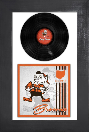 Cleveland Browns 3 Piece Classic Album & Vinyl In Frame | Sports Fans ...
