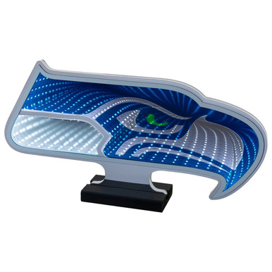Seattle Seahawks LED Infinity Logo Light | Sports Fans Merchandise