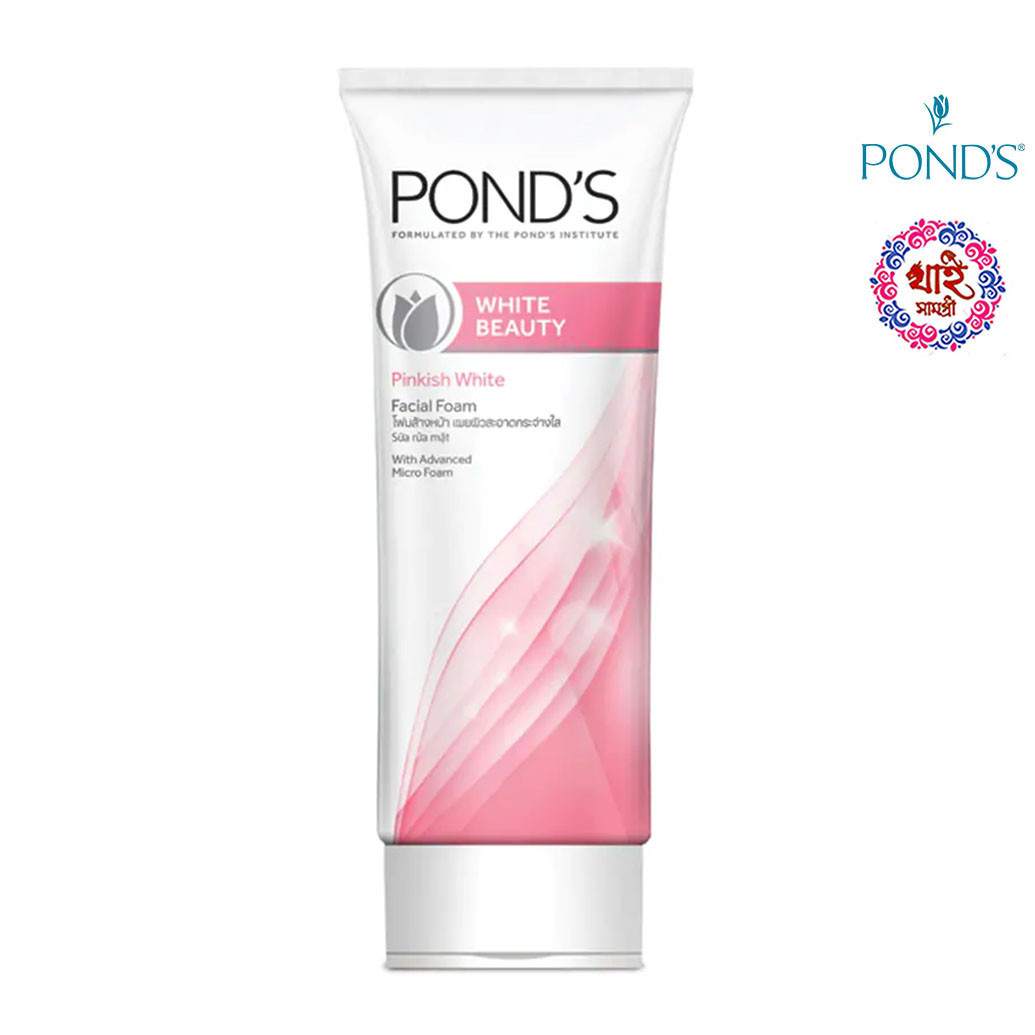 Pond’s Pure White Mineral Clay Facial Foam Deep Clean D-Toxx with ...
