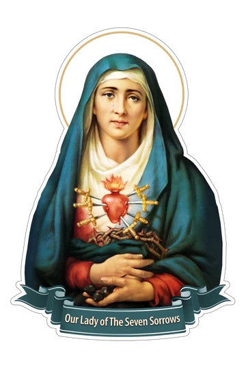 Our Lady of the Seven Sorrows Decal