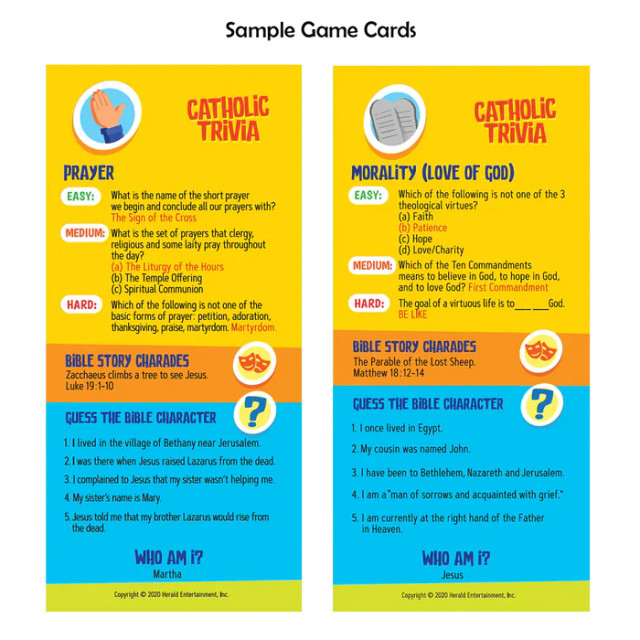 Fun Fact Faith Trivia Game